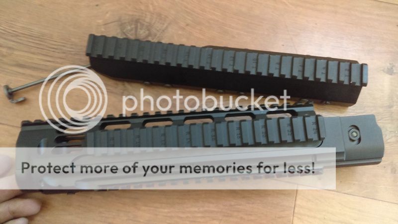 DSA Extended Scope Mount/Forearm Rail | The FAL Files