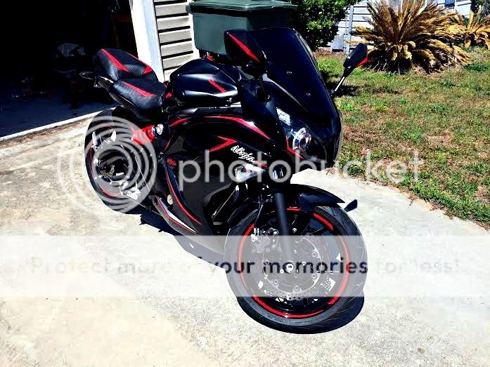 Tron Inspired 2012 Ninja 650 | Kawasaki Motorcycle Forums