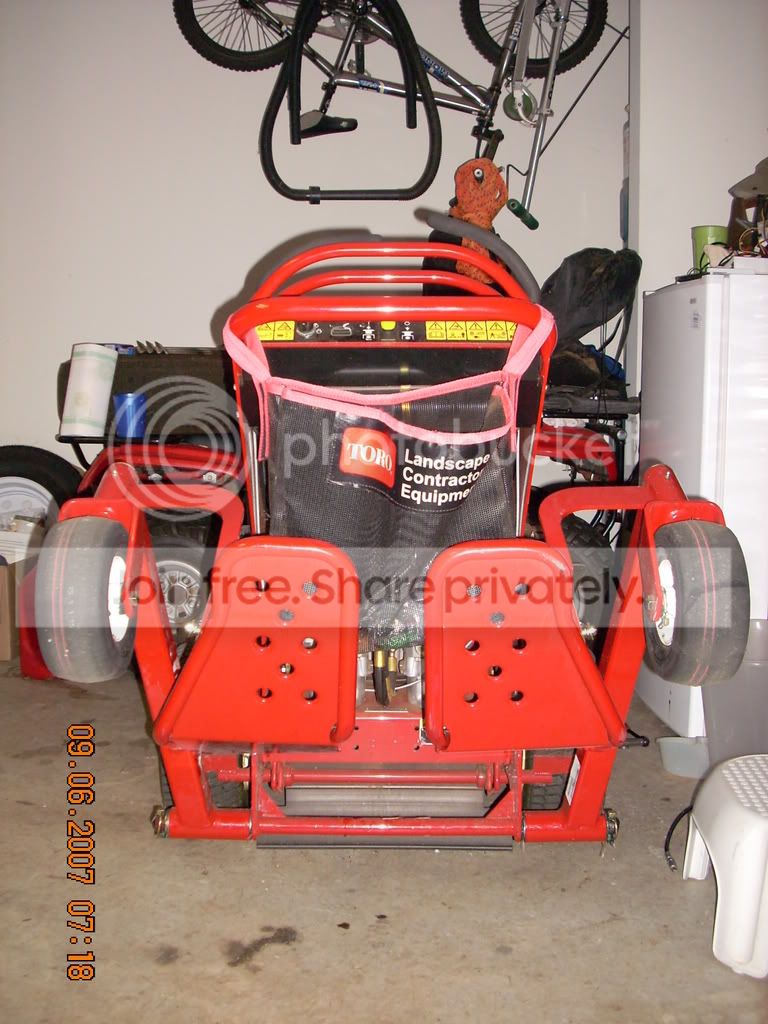 Toro Tru Trak Sulky - floating deck and fixed deck | Lawn Care Forum