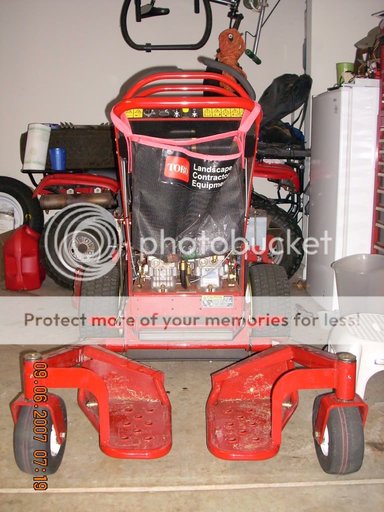 Toro Tru Trak Sulky - floating deck and fixed deck | Lawn Care Forum