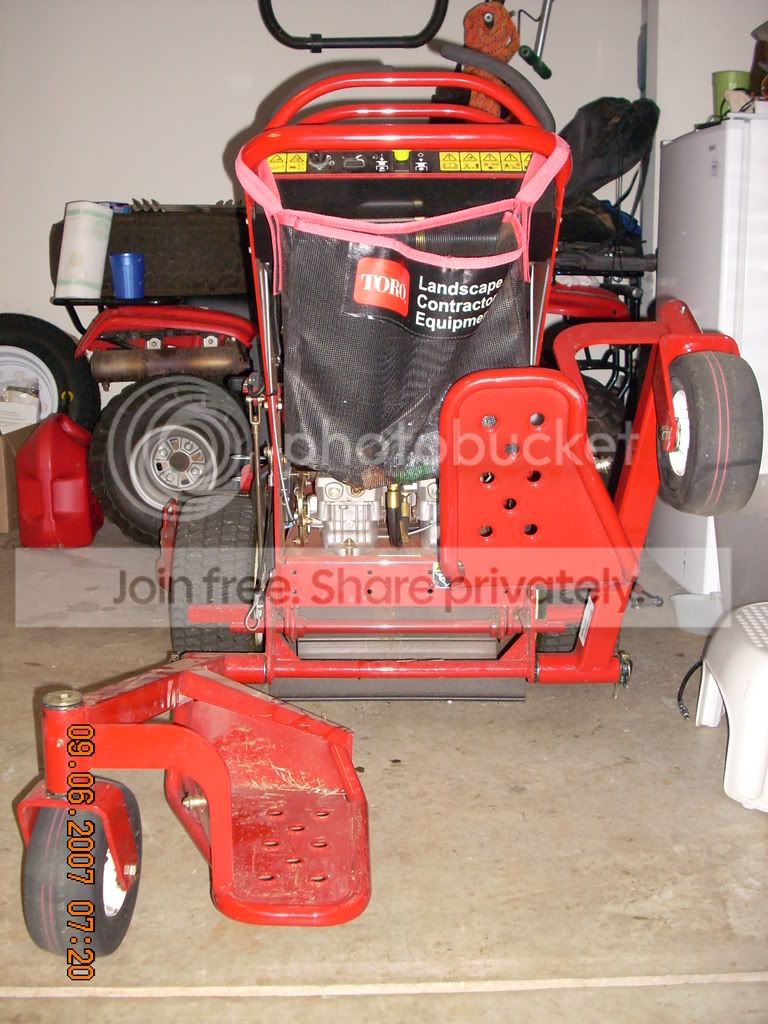 Toro Tru Trak Sulky - floating deck and fixed deck | Lawn Care Forum
