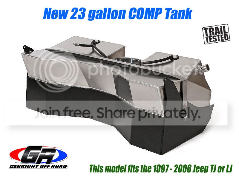 New Gas Tank from GenRight! | Pirate 4x4