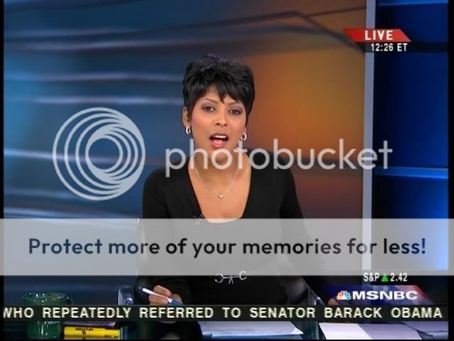 MSNBC's anchors Tamron hall or Allison Stewart