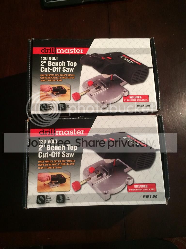 Harbor Freight mini Chop saws $40. shipped » 300BlkTalk