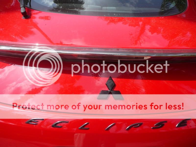 Black Badges???? | Mitsubishi Eclipse 4G Forums