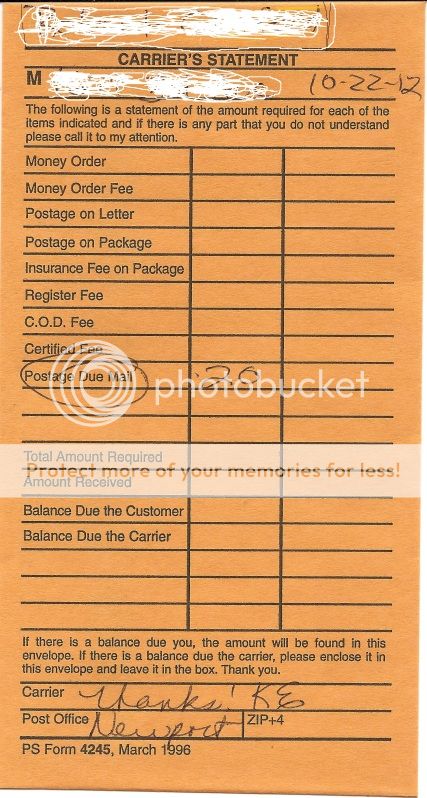 Postage Due question : r/USPS